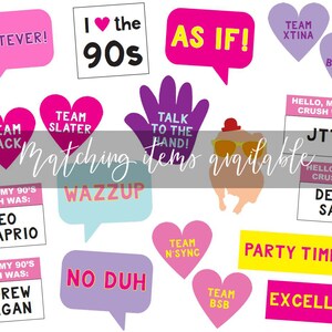 90s Party Welcome Sign Printable, 90's Party Welcome Sign, Girls Wanna ...