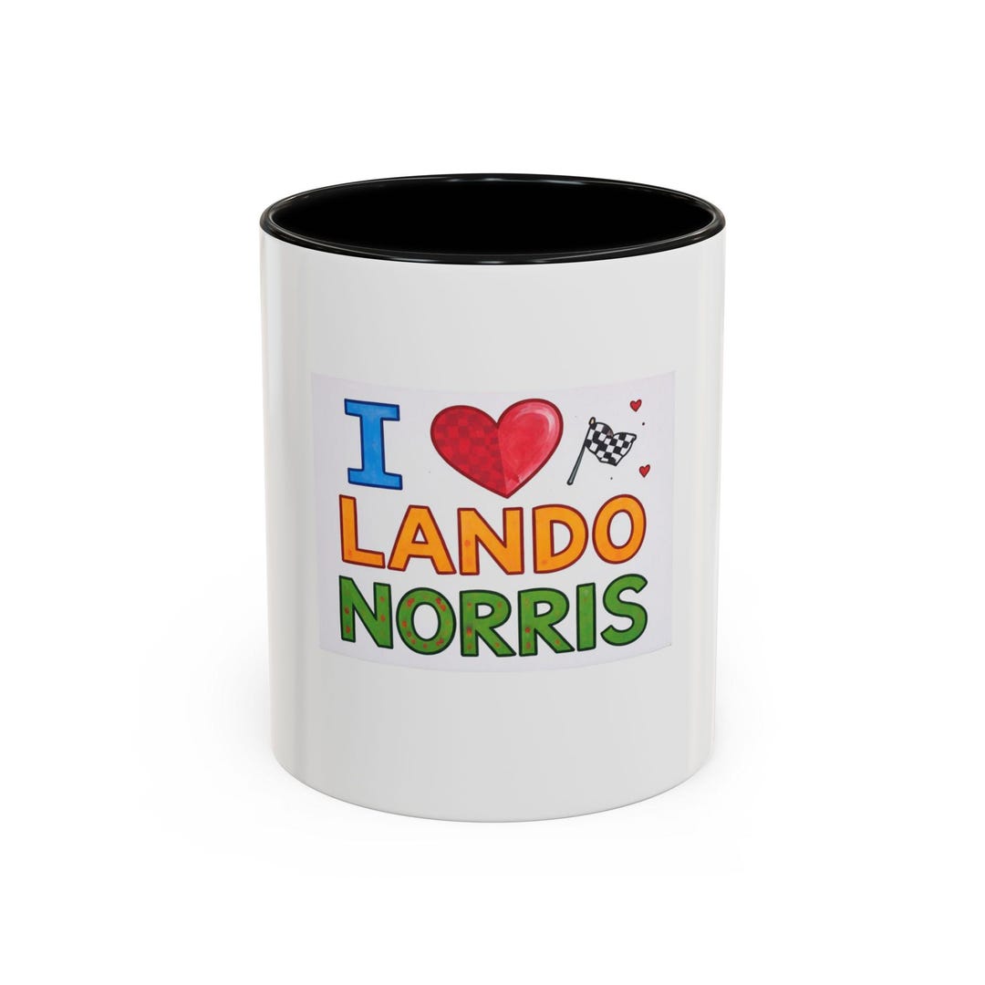 I Heart Lando Norris Mug | Racing Fan Coffee Mug - Etsy