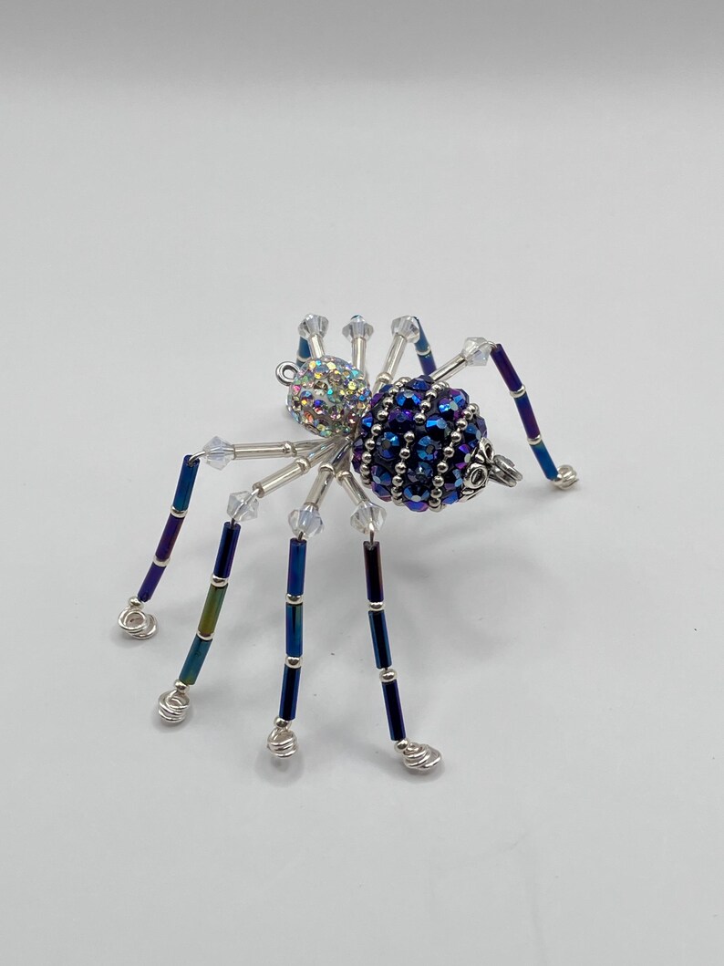 Beaded Wire Spider Guardian - Etsy