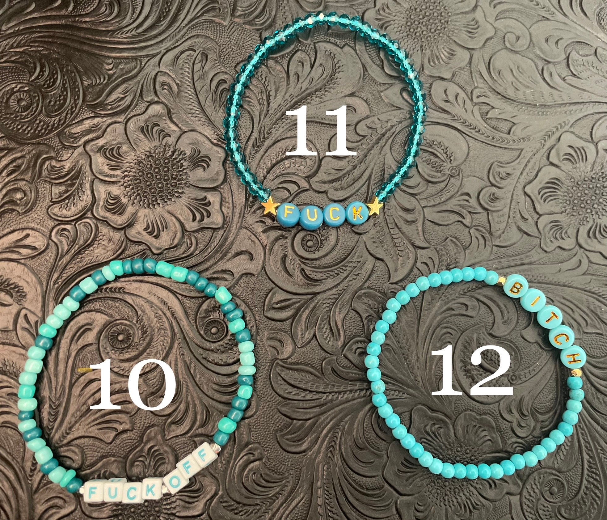 Bad Word Bracelets If Your Mouth Doesnt Say It, Your Bracelet ...