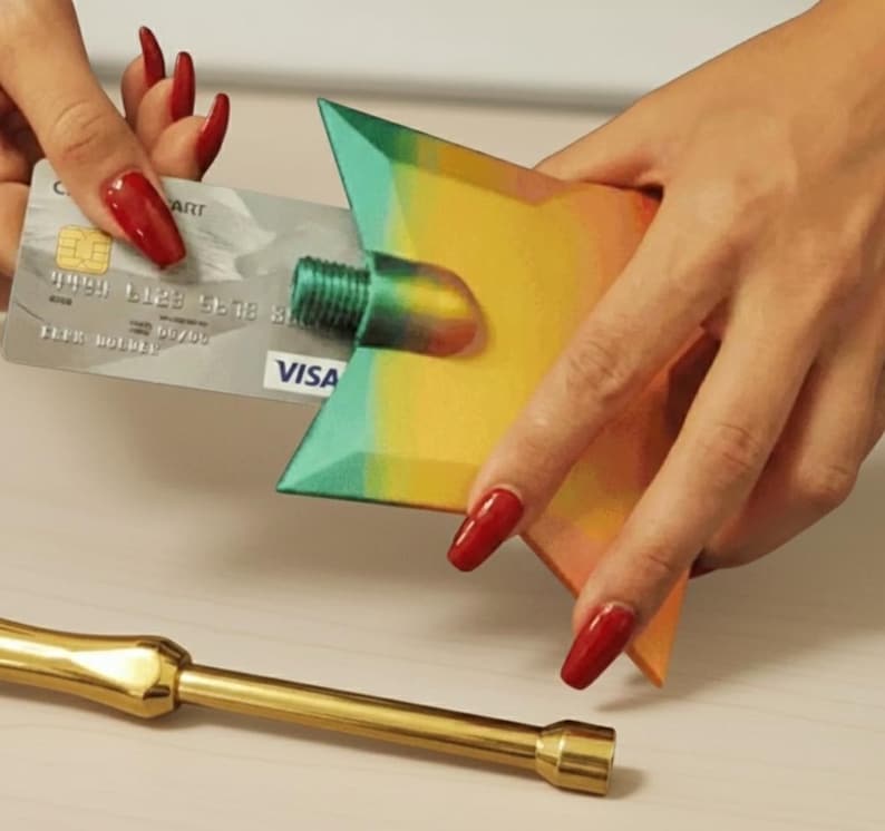Tap to Pay Magic Wand – Retractable Viral Credit & Debit Card Holder ...