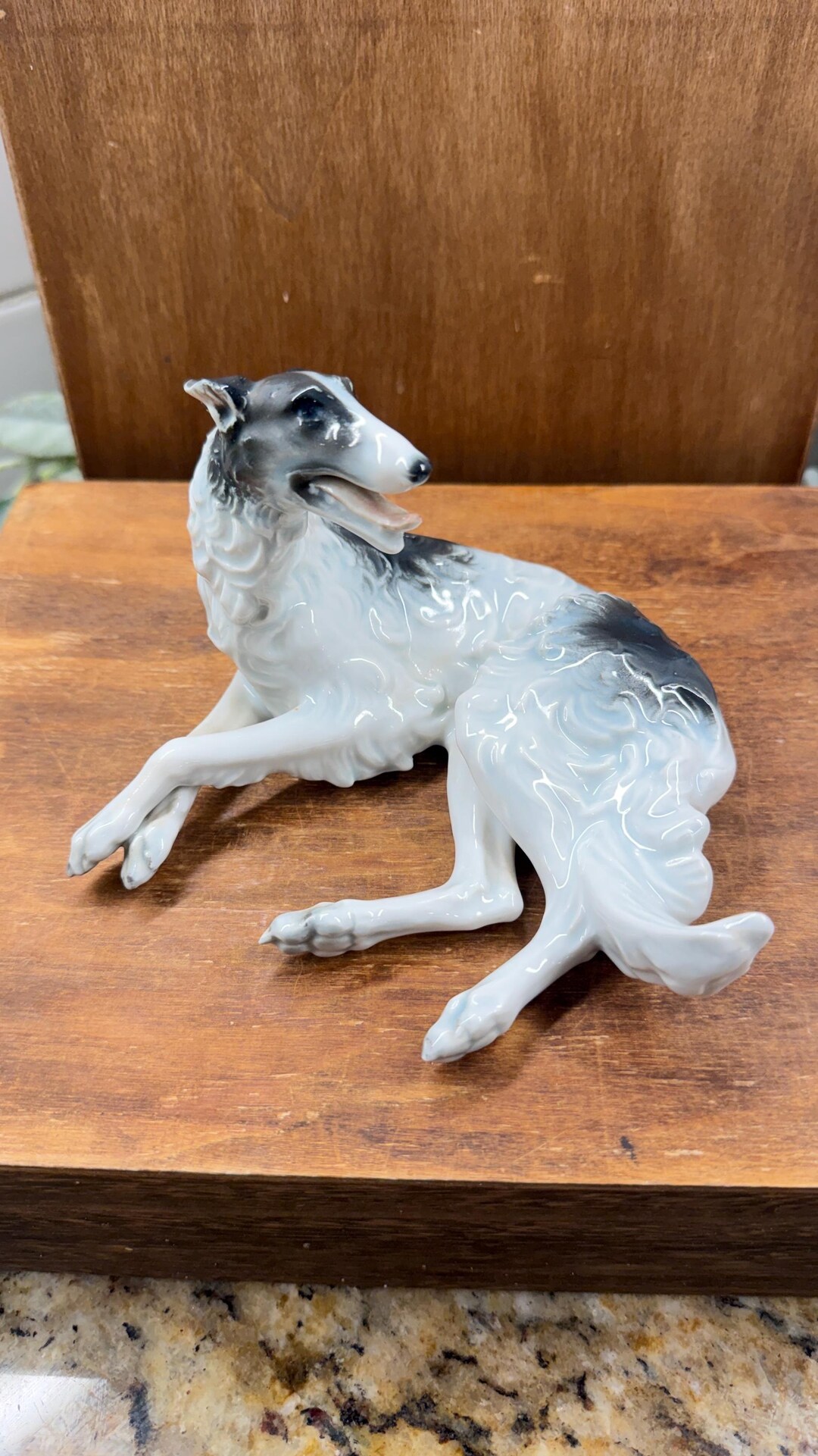 Rosenthal Borzoi Dog Figurine Germany Hand Painted Porcelain Mid ...