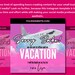 Out of Office Flyer - Customizable Vacation Notice for Business Social ...