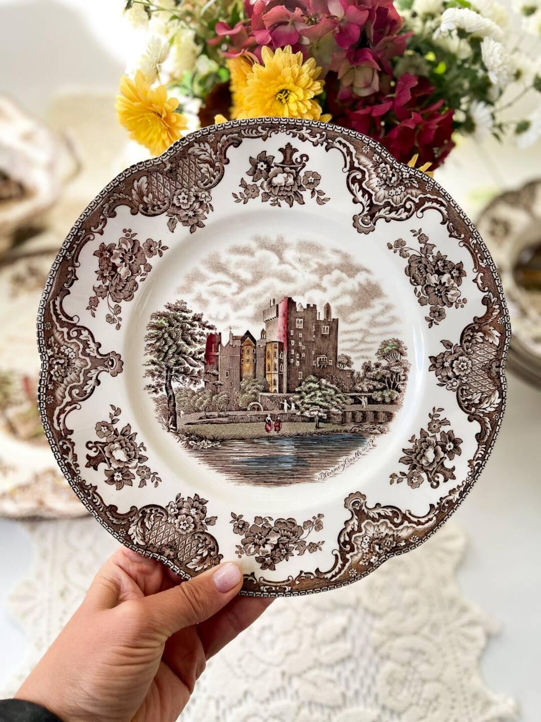 Large Dinner Plates, 25 Cm, Vintage Dishes Johnson Brothers, England ...