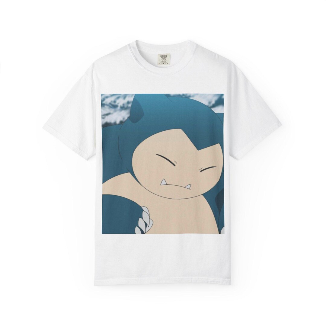 Sleeping Monster Illustration T-shirt | Cute Cartoon Creature Tee - Etsy