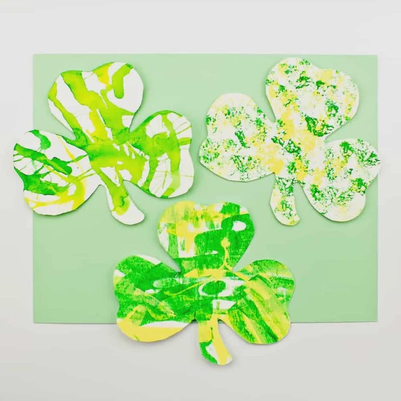 Shamrock Rolling Ball Art Lesson | St. Patrick's Day STEAM Activity ...