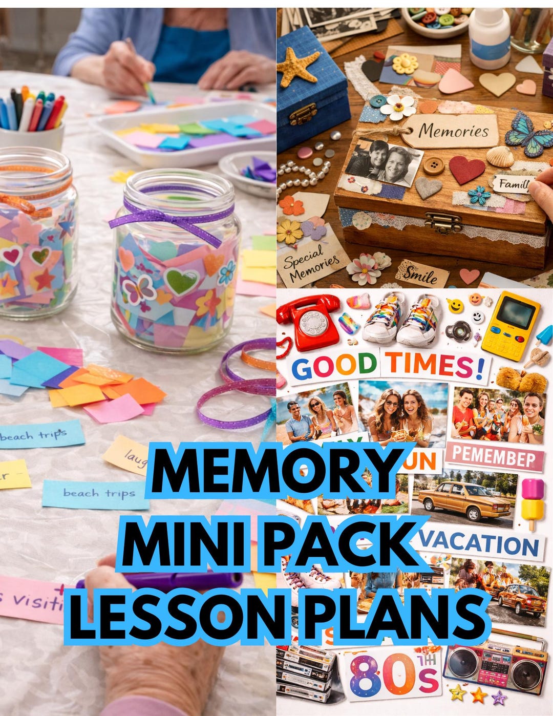 Memory & Reflection Crafts for Seniors – Mini Pack (digital Download ...