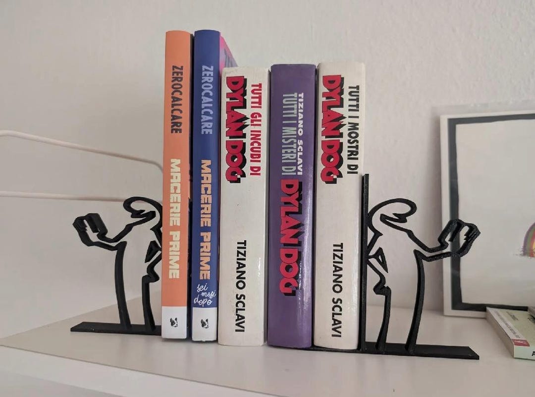 La Linea Bookend With Modern Minimalist Design, Perfect for Decorating ...