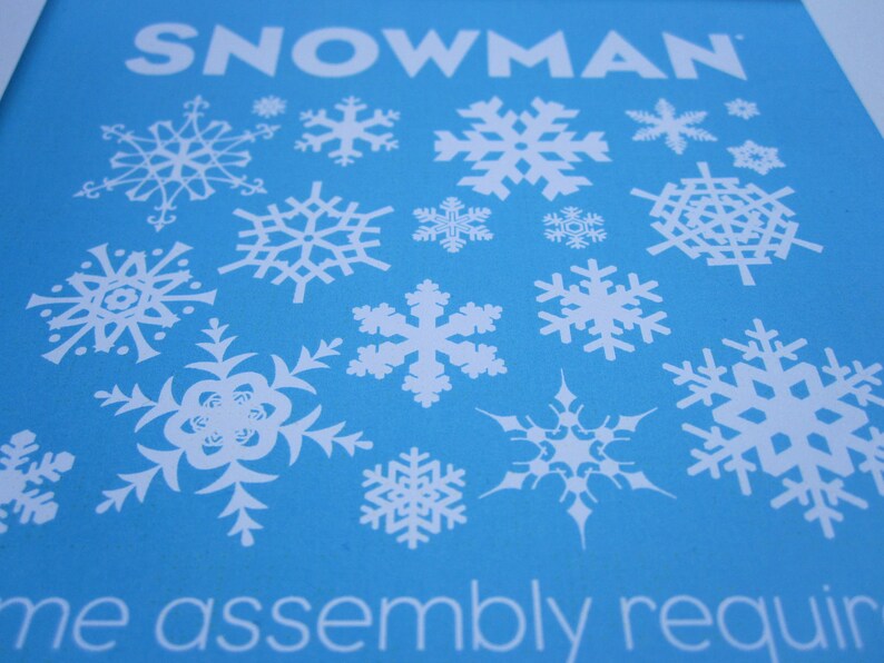 Snowman- Some Assembly Required - Etsy