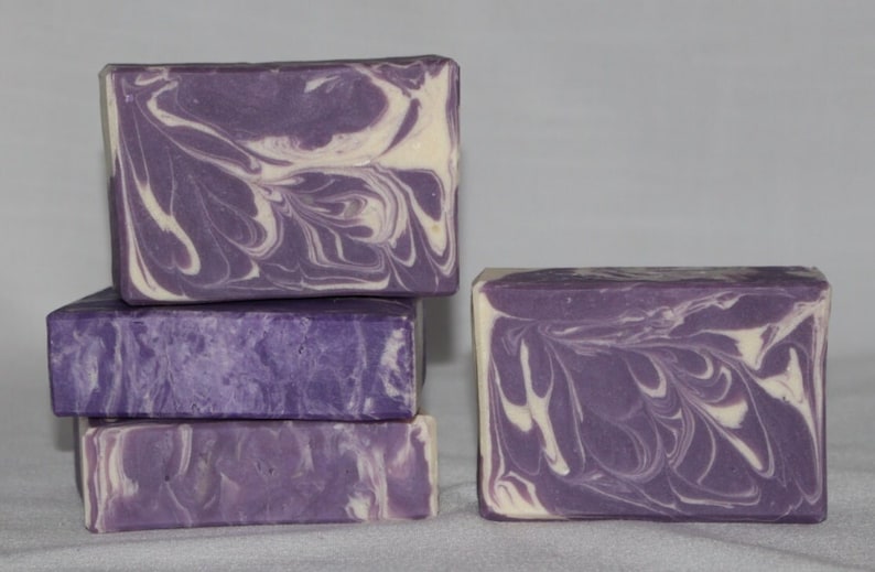Soap Lilac in Bloom Floral Scented Artisan Handmade Hot Process Bar ...