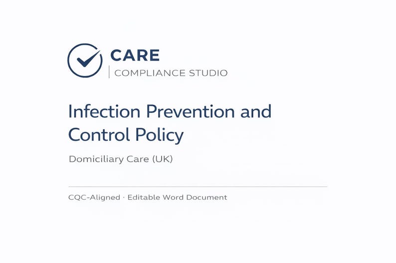 Infection Prevention and Control Policy – Domiciliary Care (UK) | Cqc ...
