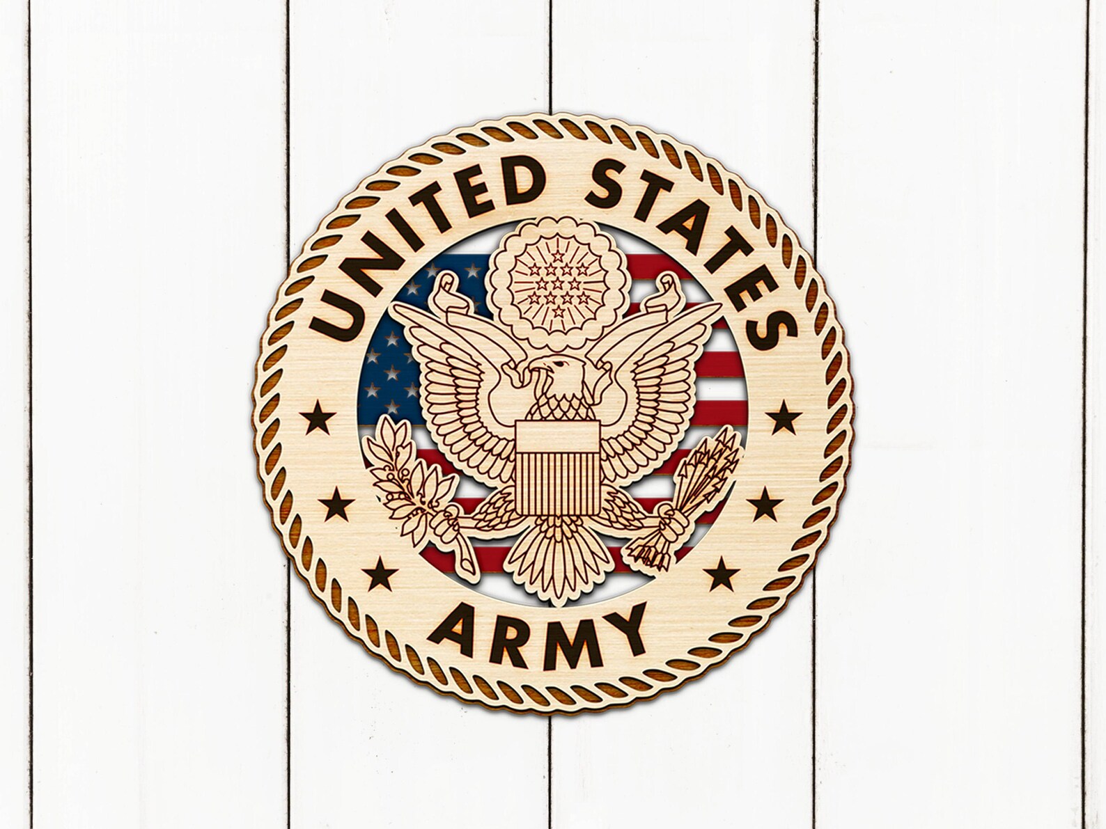 Army Wood Sign, US Army Decor, Military Wood Sign Digital File, Army ...