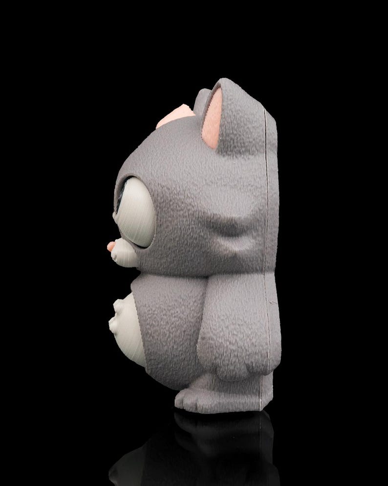Interactive Cat Fidget Toy With Rolling Belly and Moving Eyes Cute Desk ...