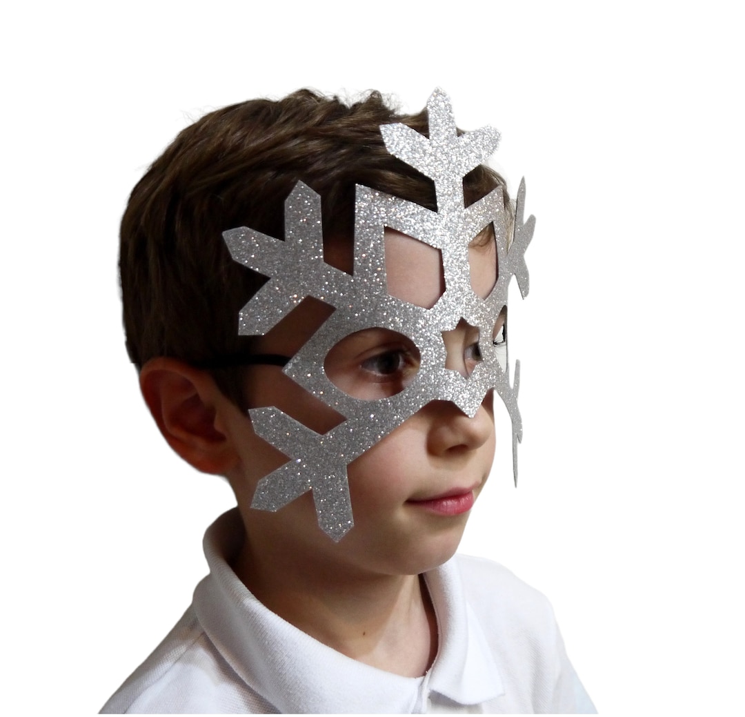 Snowflake Costume Nativity Mask, Party, Children's or Adult Sizes, Kids ...
