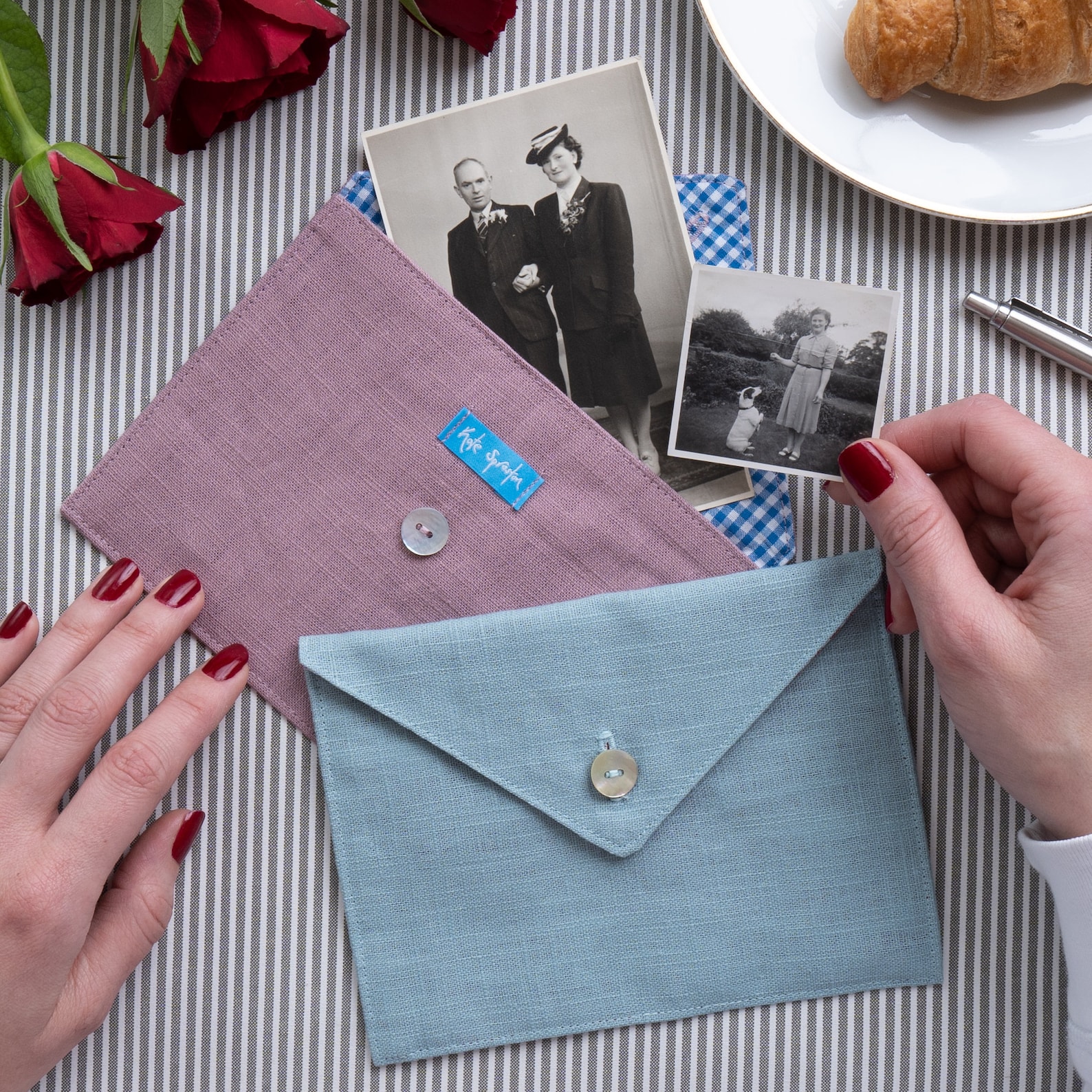 Valentine's Personalised Embroidered Keepsake Envelope - Etsy