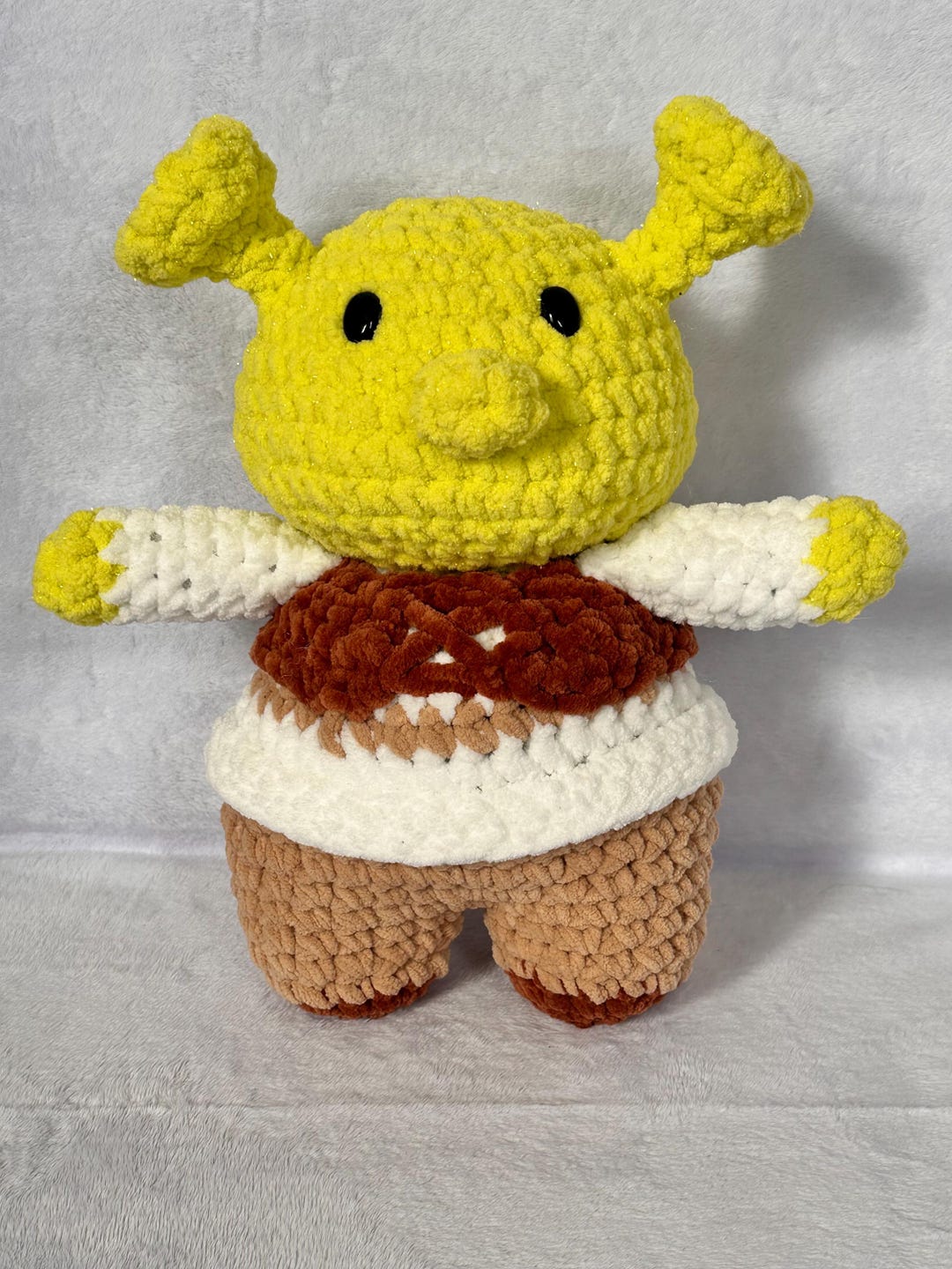 Shrek Plushy Pattern - Etsy