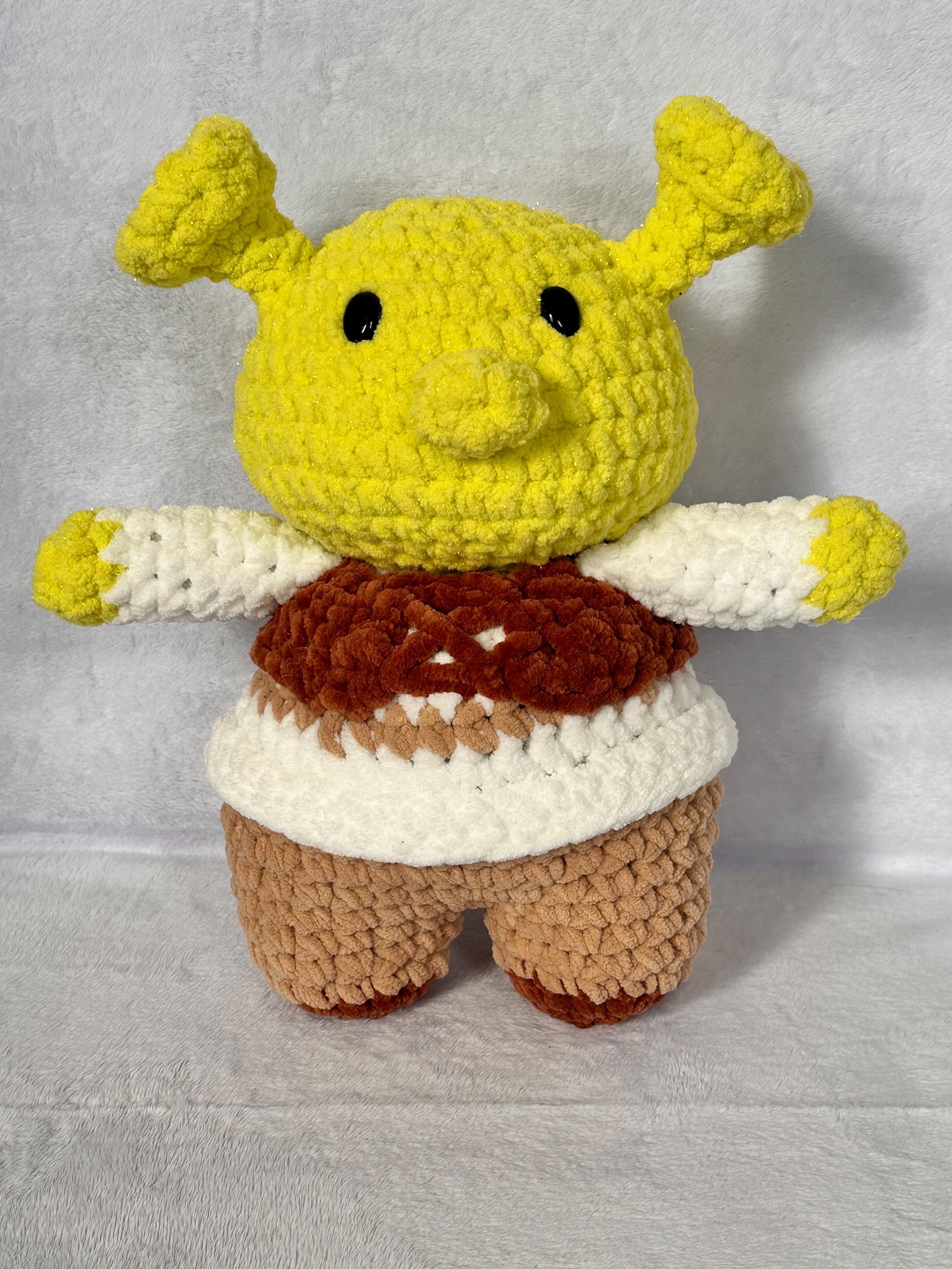 Shrek Plushy Pattern - Etsy