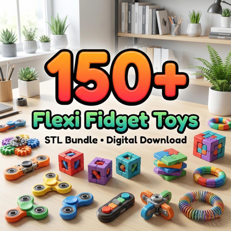 Fidgets for 3 D Printing - Etsy