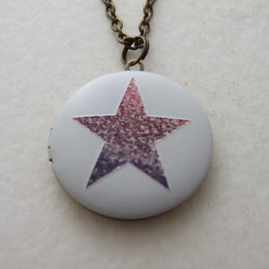 Star Locket .. Round Locket, Brass Locket, Simple Locket - Etsy