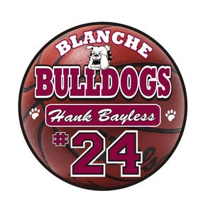 Basketball Car Magnet, Car Magnet, Sports Magnet, Team Magnet ...