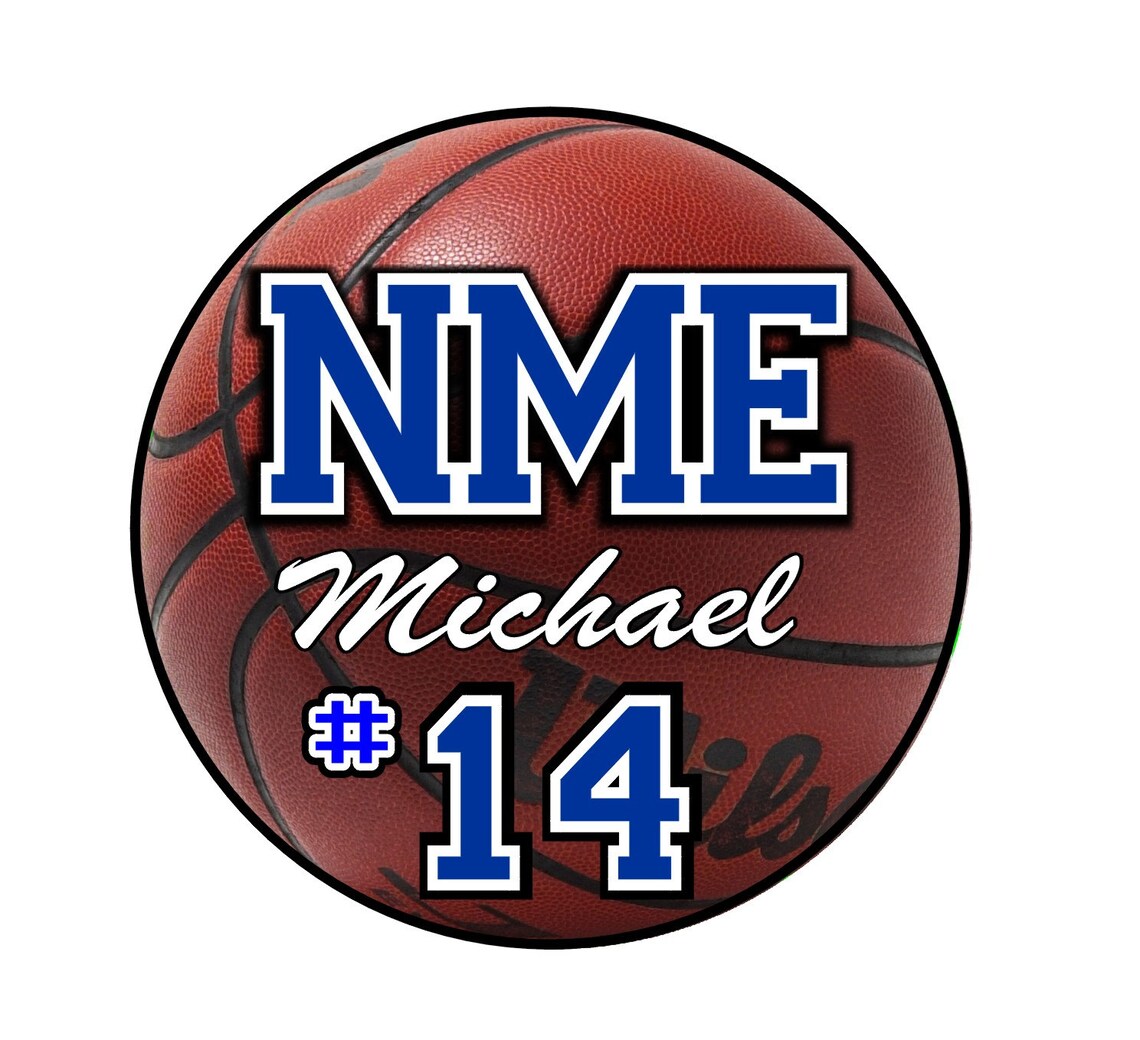 Basketball Magnet Basketball Personalized Basketball Magnet - Etsy