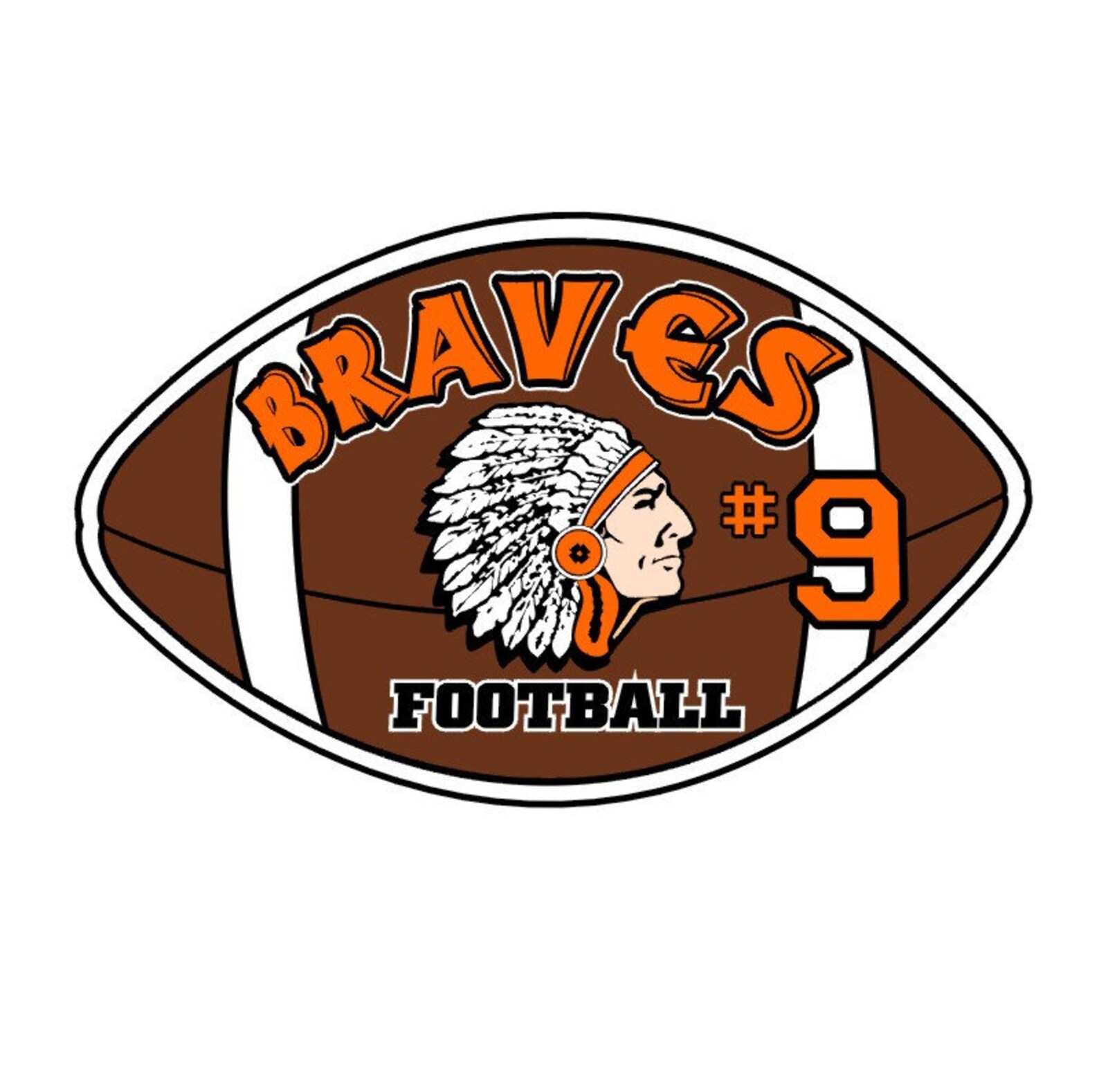 Football Car Magnet Team Magnet Football Magnet Car Magnet | Etsy