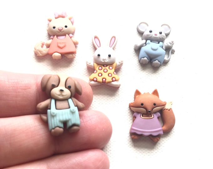 Cute Animal Magnets Animal Critter Magnets Mouse Magnets | Etsy