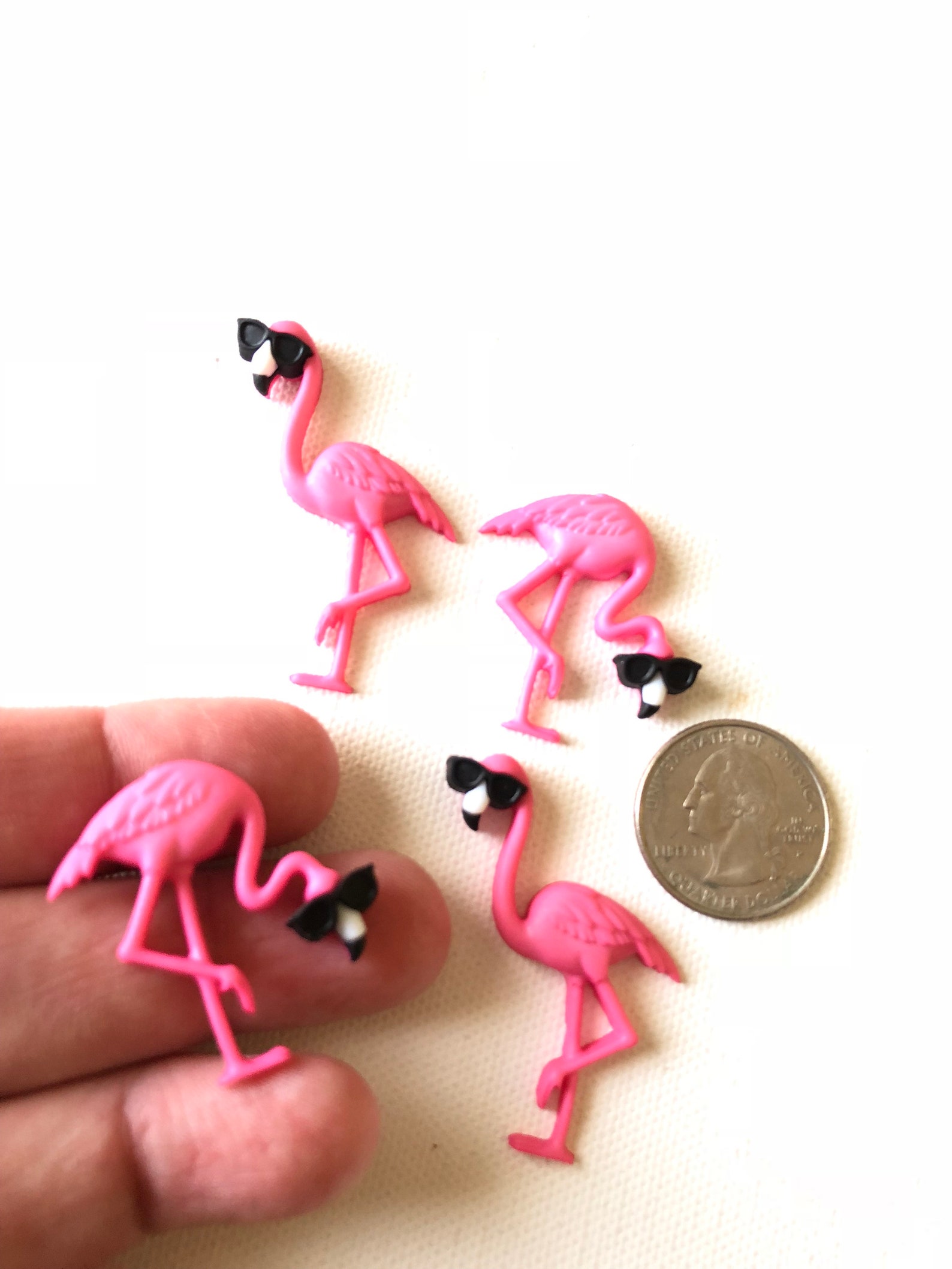 Flamingo Magnets Pink Flamingo Magnets Flamingo with Shades. | Etsy