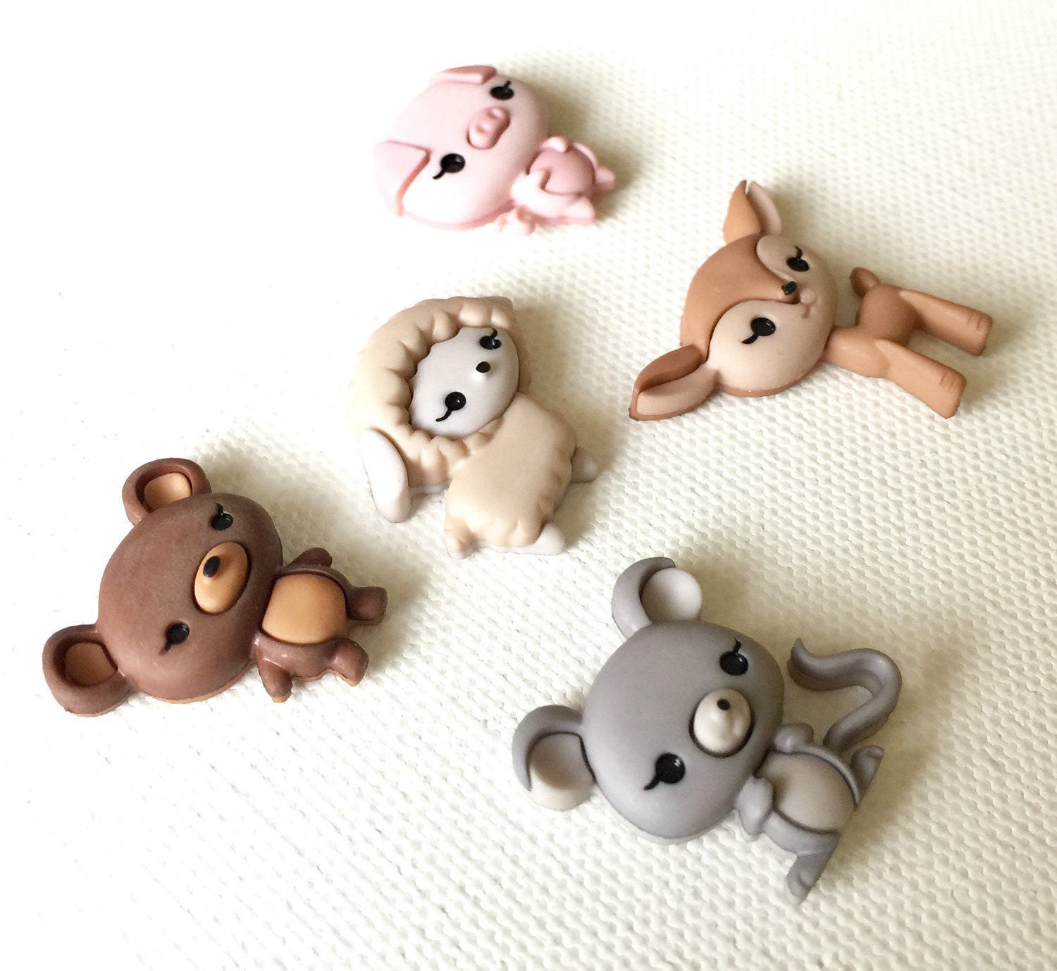 Animal Magnets Baby Animal Magnets Fridge Magnets - Etsy
