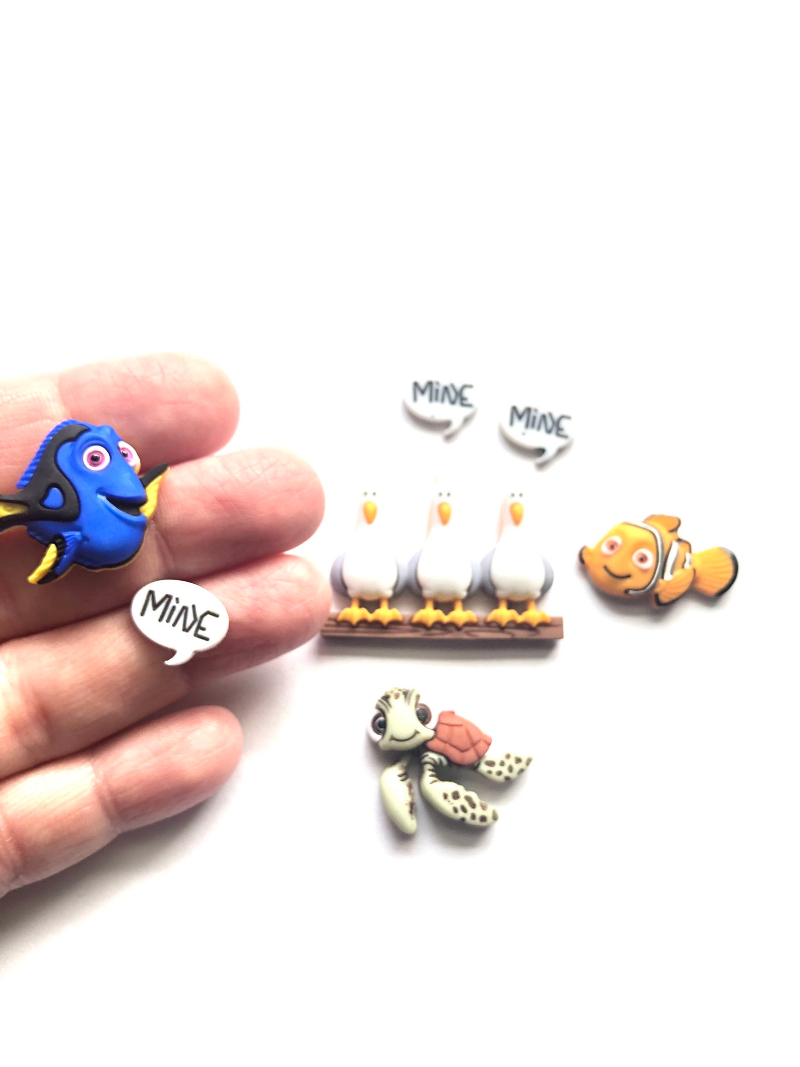 Finding Dory Magnets, Finding Nemo Magnets, Squirt Magnets, Seagulls ...