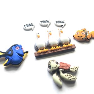 Finding Dory Magnets, Finding Nemo Magnets, Squirt Magnets, Seagulls ...