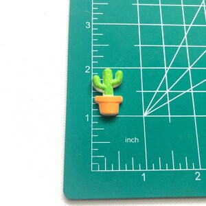 Cactus Magnets Tiny Potted Cacti Magnets Cactus Pushpins - Etsy
