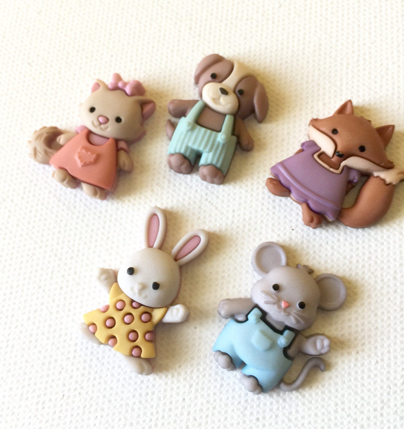 Cute Animal Magnets Animal Critter Magnets Mouse Magnets - Etsy