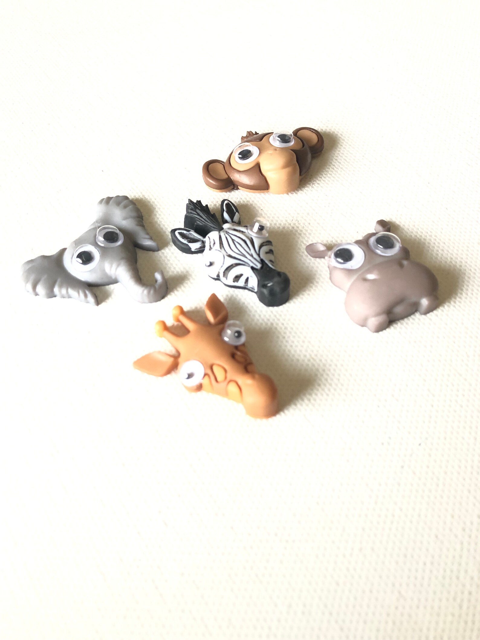 Googly Eye Animal Magnets, Resin Zoo Fridge Decor - Etsy