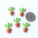 Cactus Magnets Tiny Potted Cacti Magnets Cactus Pushpins - Etsy