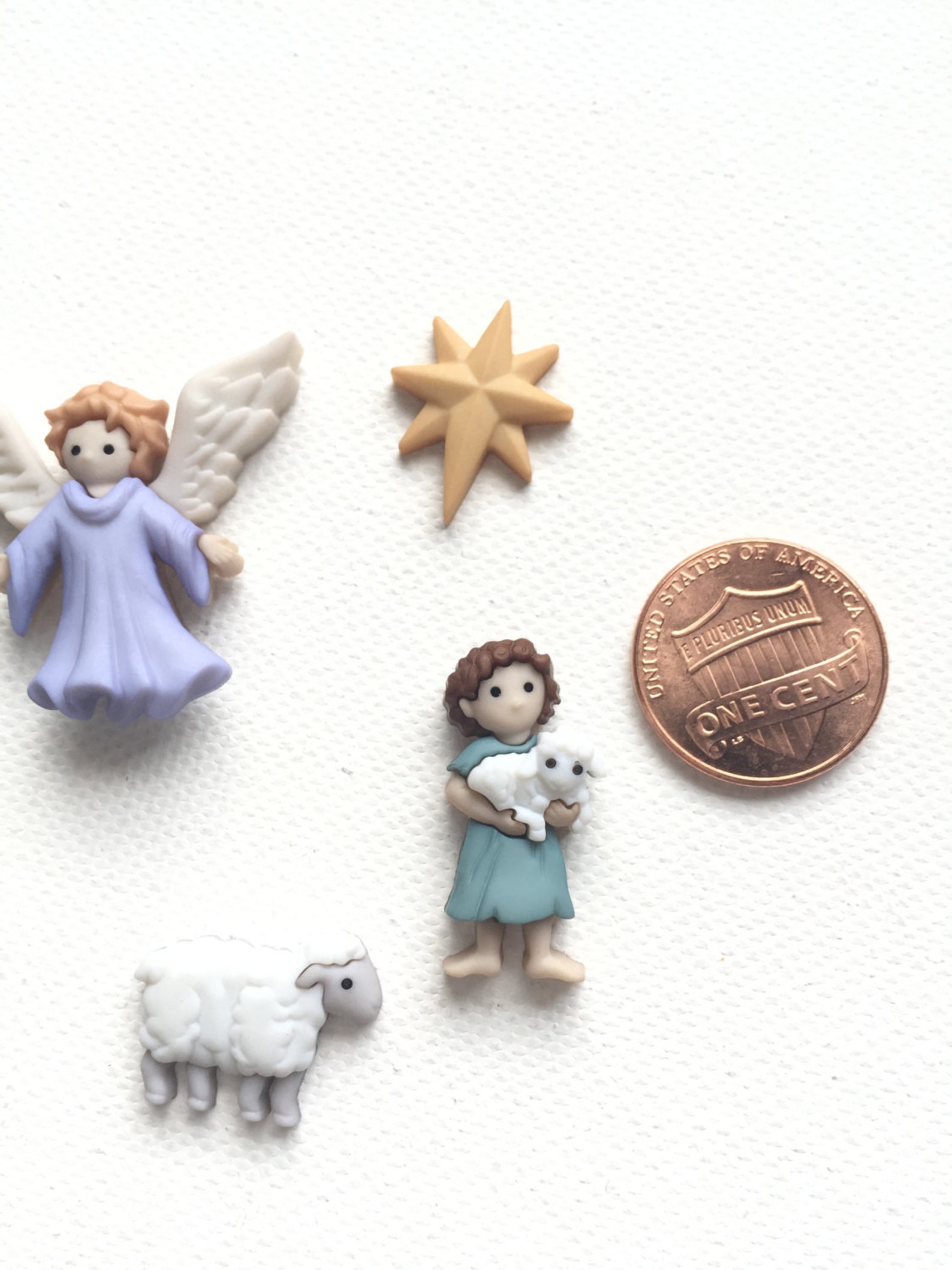 The Good Shepherd Magnet Set Religious Magnets Angel | Etsy