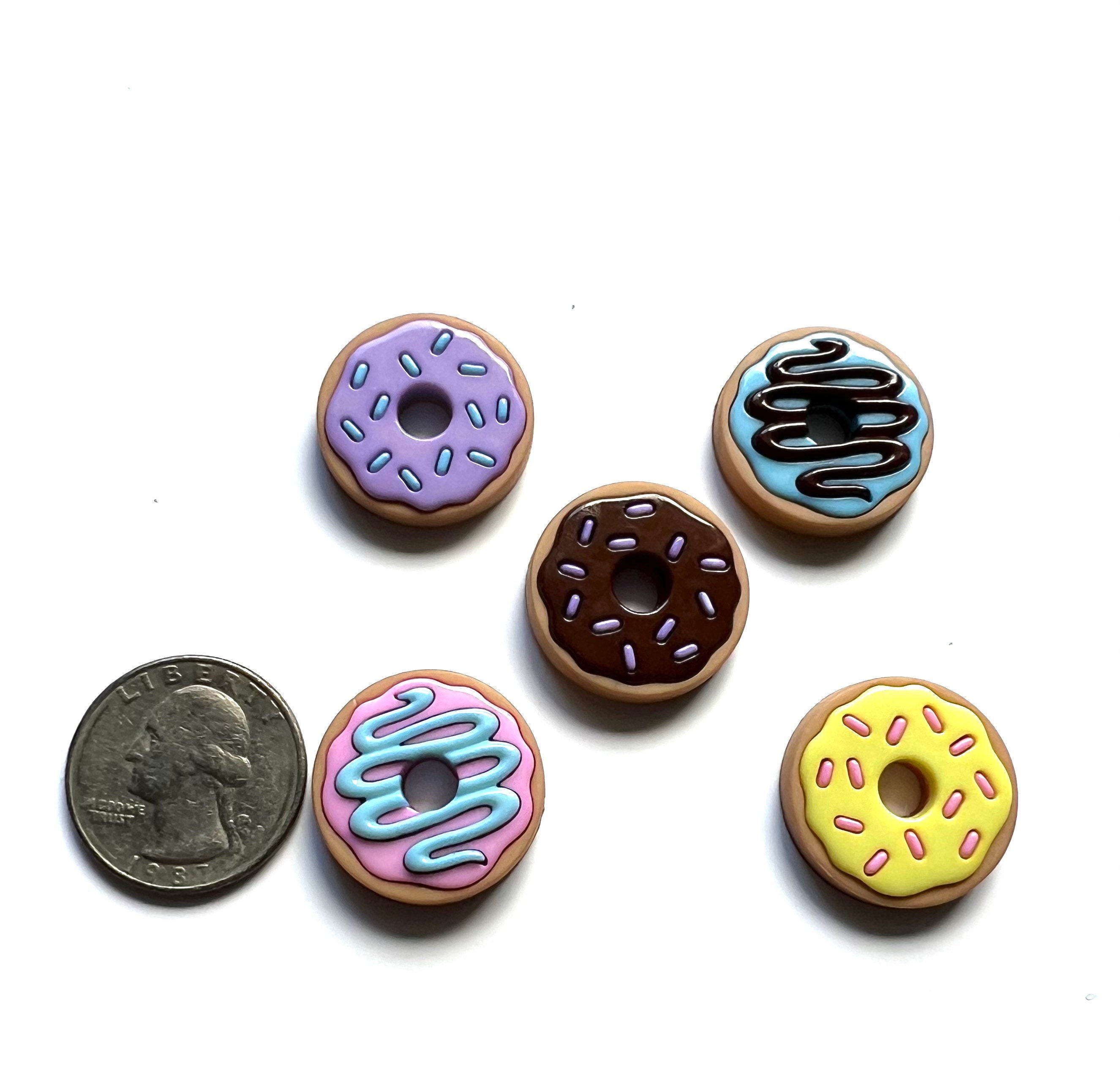 Donut Magnets Fridge Magnets Glazed Iced Dessert - Etsy Ireland