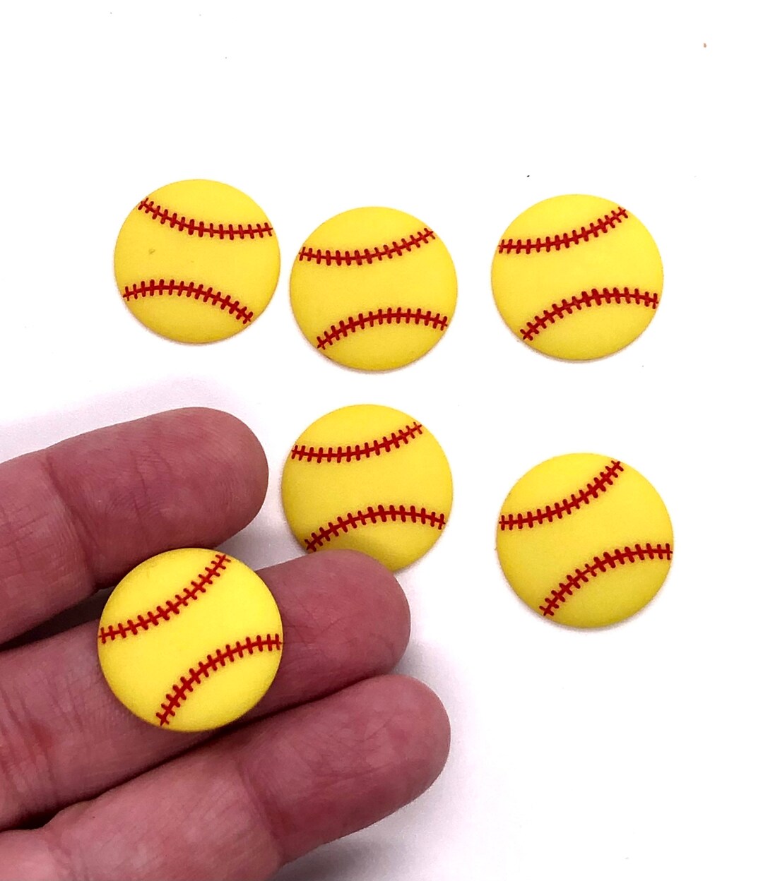 Softball Magnets, Youth Teams, Yellow and Red Ball, Kids Sports ...