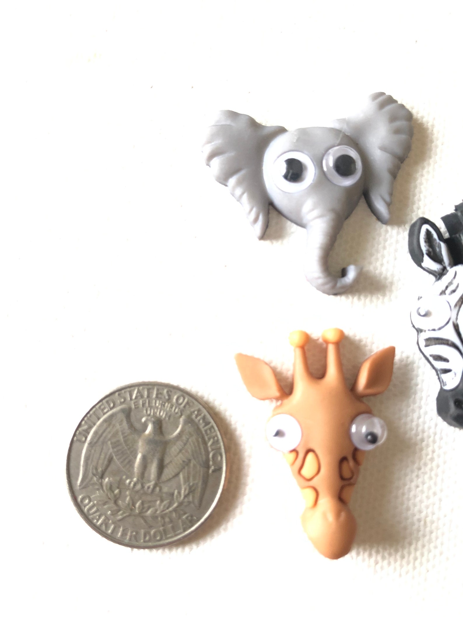 Googly Eye Animal Magnets, Resin Zoo Fridge Decor - Etsy