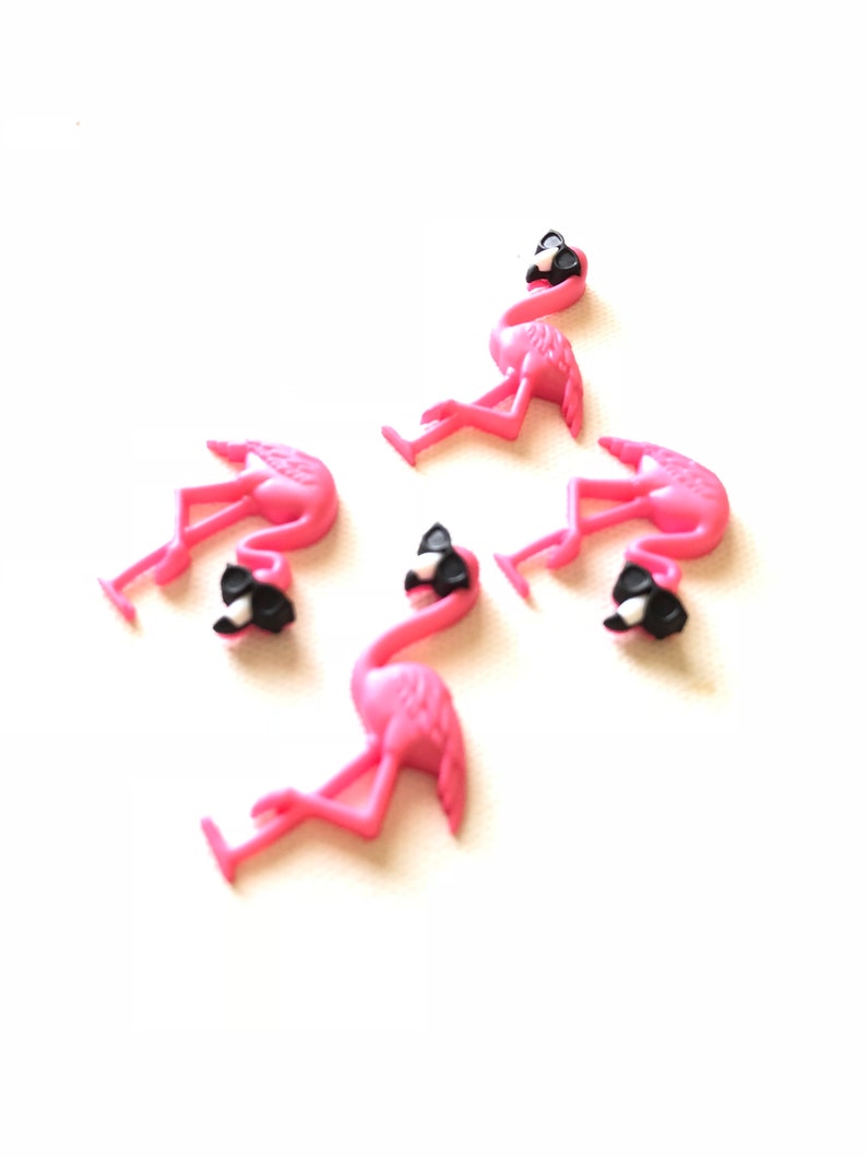 Flamingo Magnets Pink Flamingo Magnets Flamingo with Shades. | Etsy