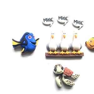 Finding Dory Magnets, Finding Nemo Magnets, Squirt Magnets, Seagulls ...