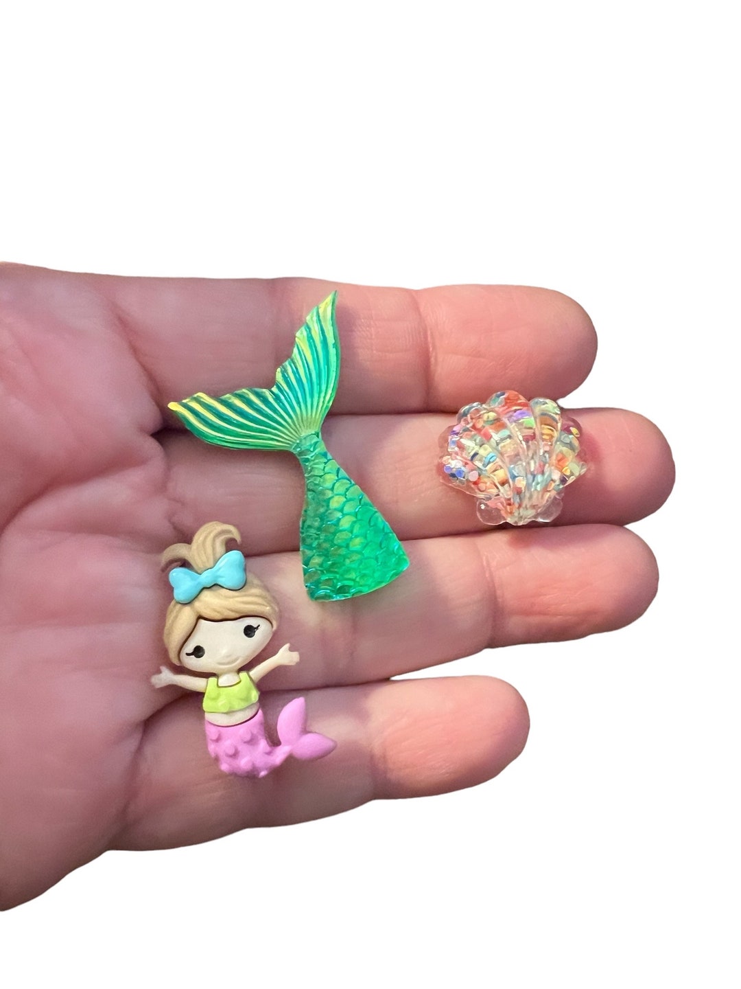 Mermaid Tail Magnets, Mermaid Magnets, Under the Sea Themed, Seashell ...