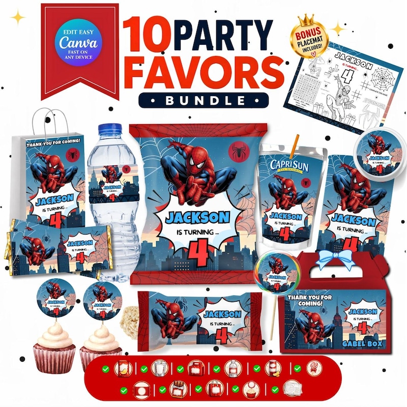 Spiderman Wrapper - Etsy