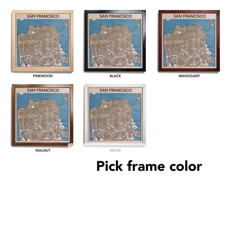 Custom City Wooden Map – 3D Laser Cut Map of Any Location - Etsy