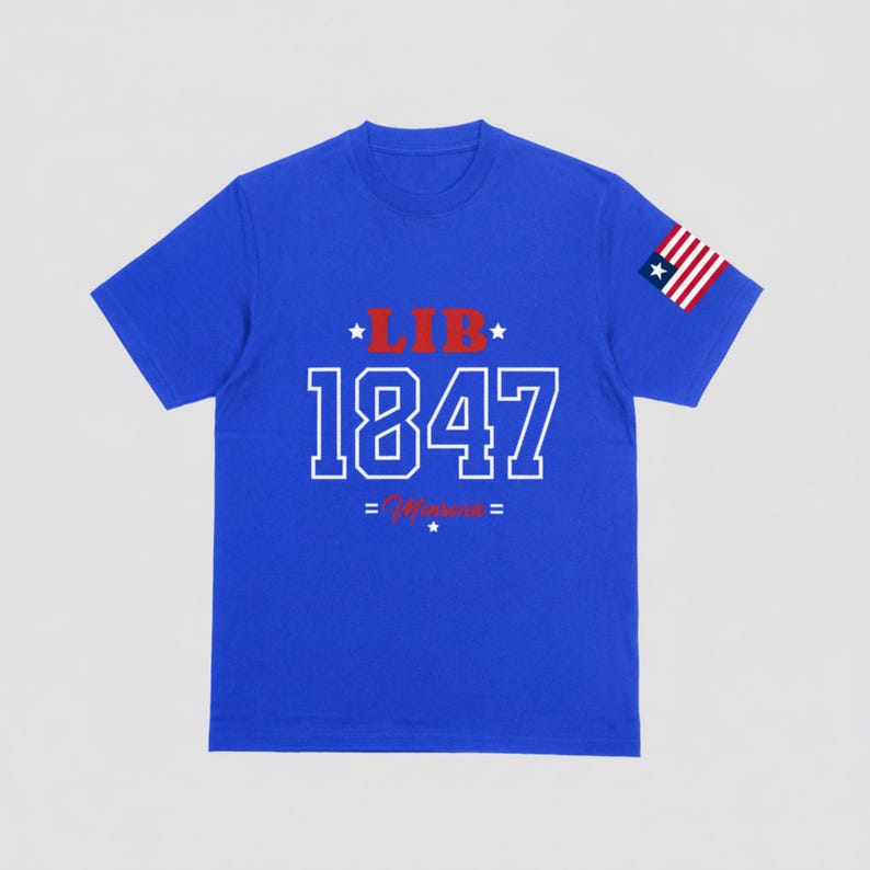 LIB 1847 Heritage Tee – Monrovia Edition - Etsy