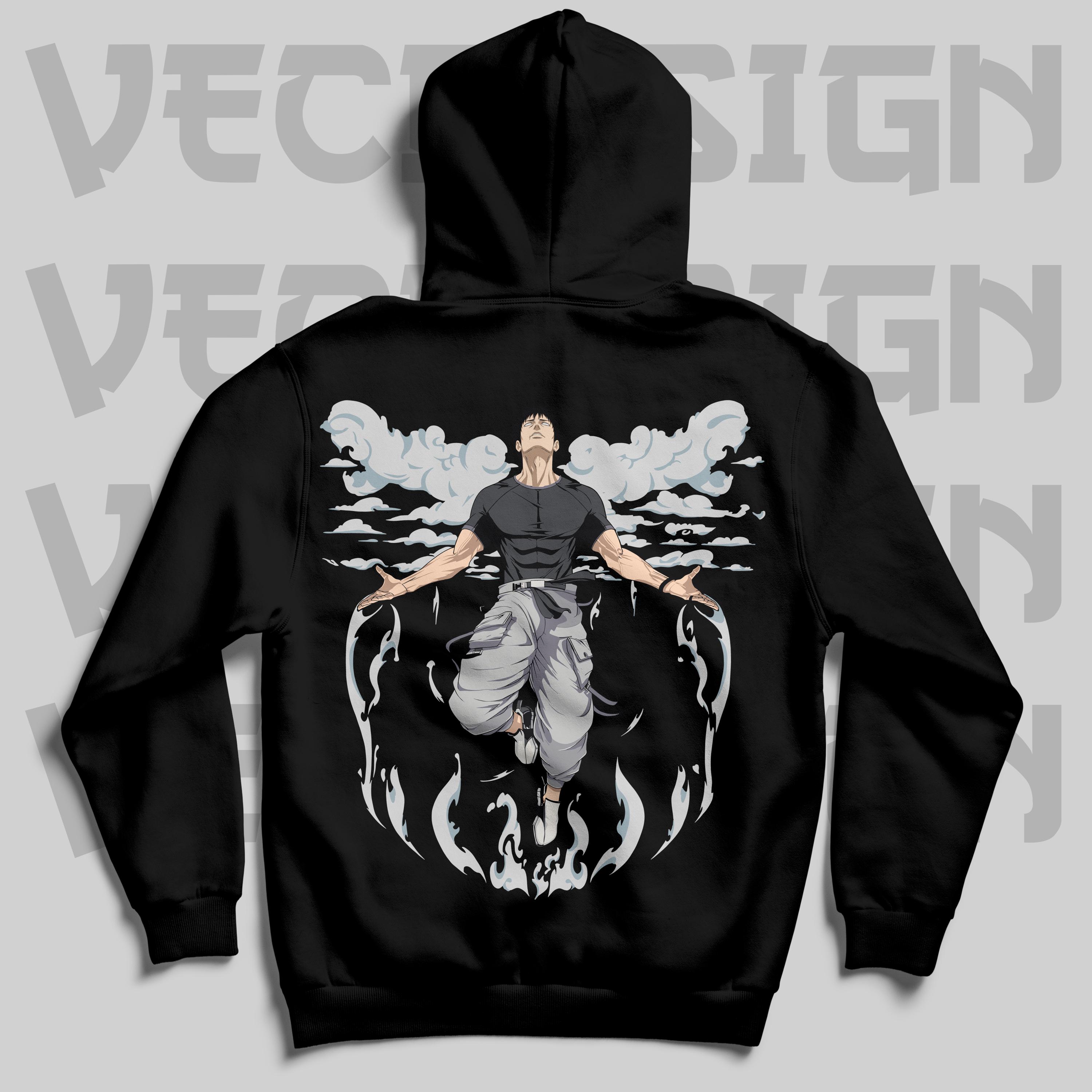 Toji SVG | Jujutsu Kaisen DTF Art, Layered Cricut File, Anime T-shirt ...