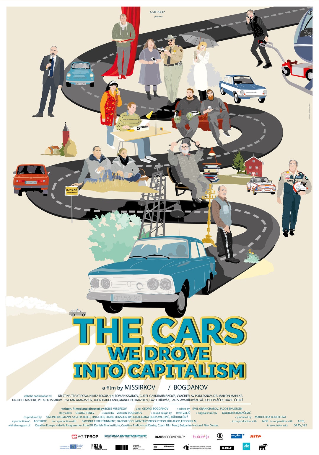 Poster Artwork for the Cars We Drove to Capitalism Movie. Artist ...