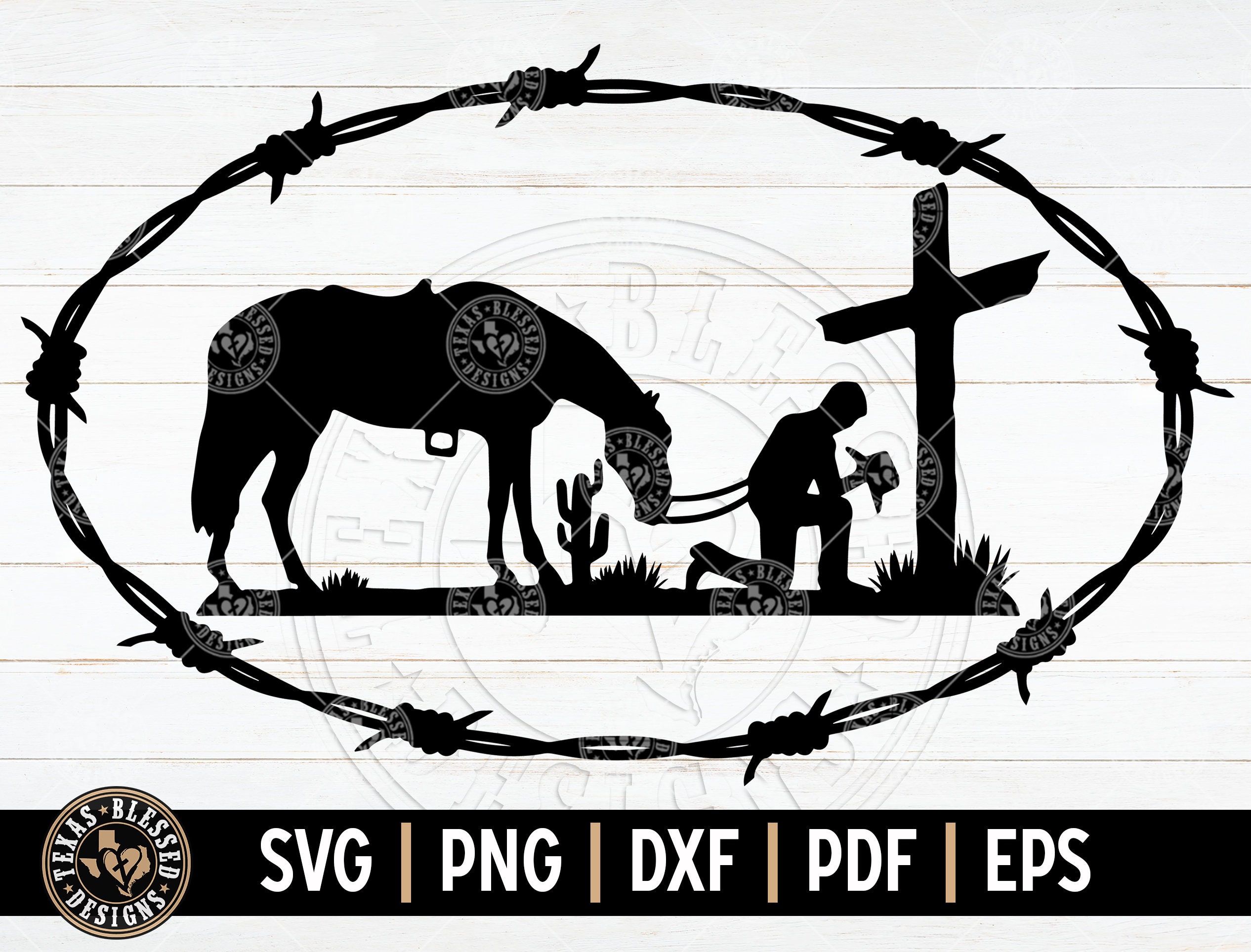 Cowboy Cross Tattoos