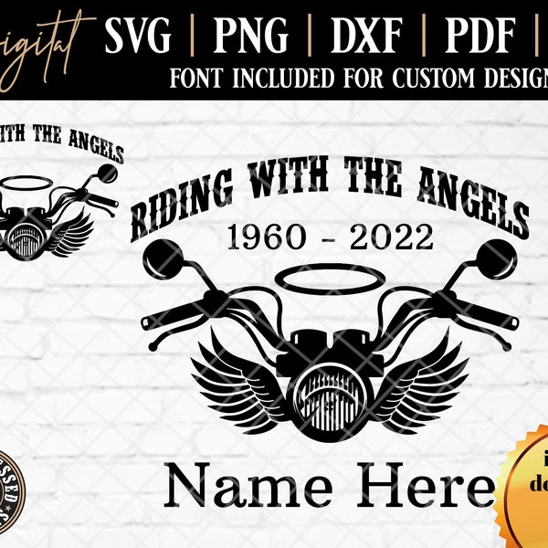 Memorial Motorcycle Svg - Etsy UK