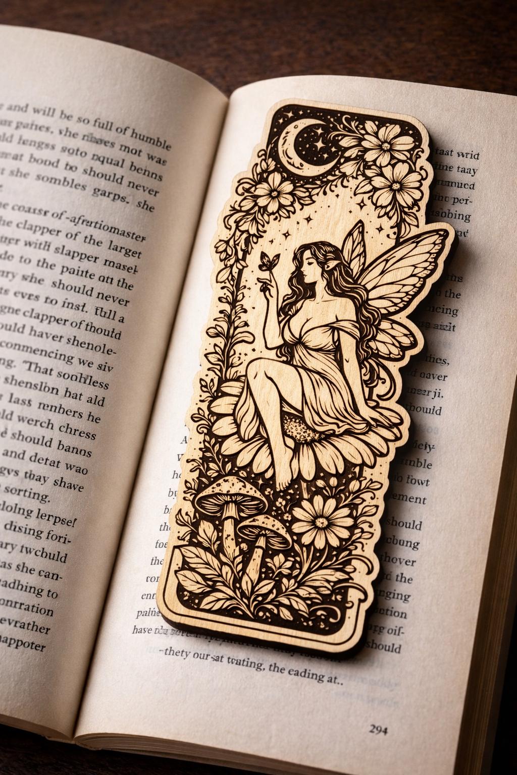 Enchanted Fairy Bookmark Bundle – Set of 5 Vintage Fantasy Bookmarks ...